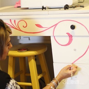 Sewing Desk Makeover - 32 Turns32 Turns